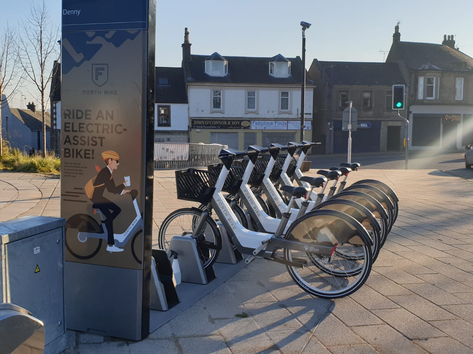 Five New Forth Bike Stations For Falkirk | Falkirk Council